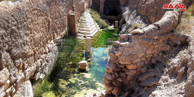 Afqa spring returns to flow in the center Syrian al-Badia | Syria ...